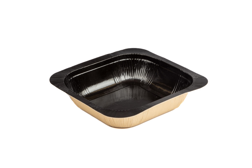 Cardboard bowl 600 ml, black - Artekno